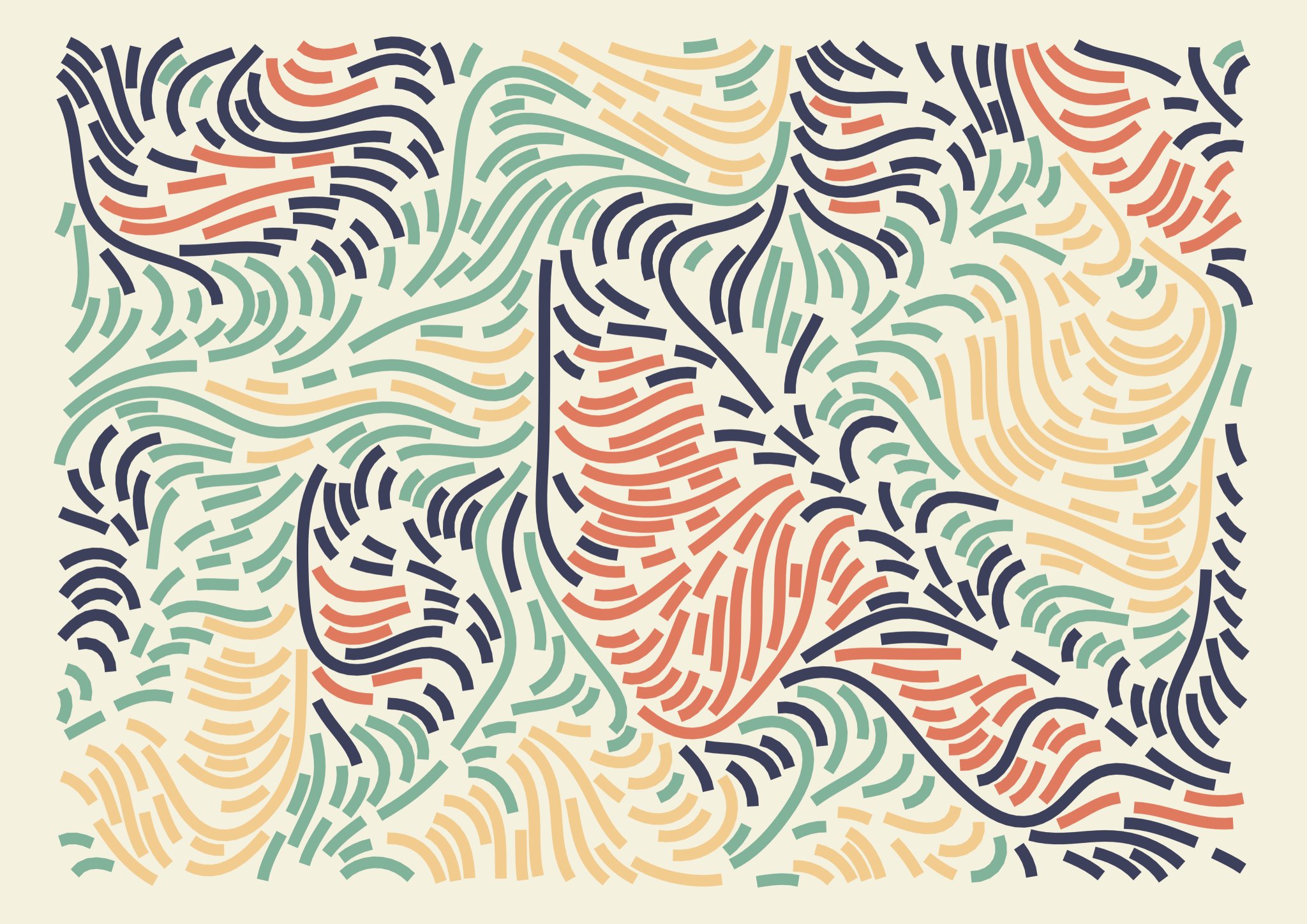 What are Truchet tiles? – Questions in Dataviz